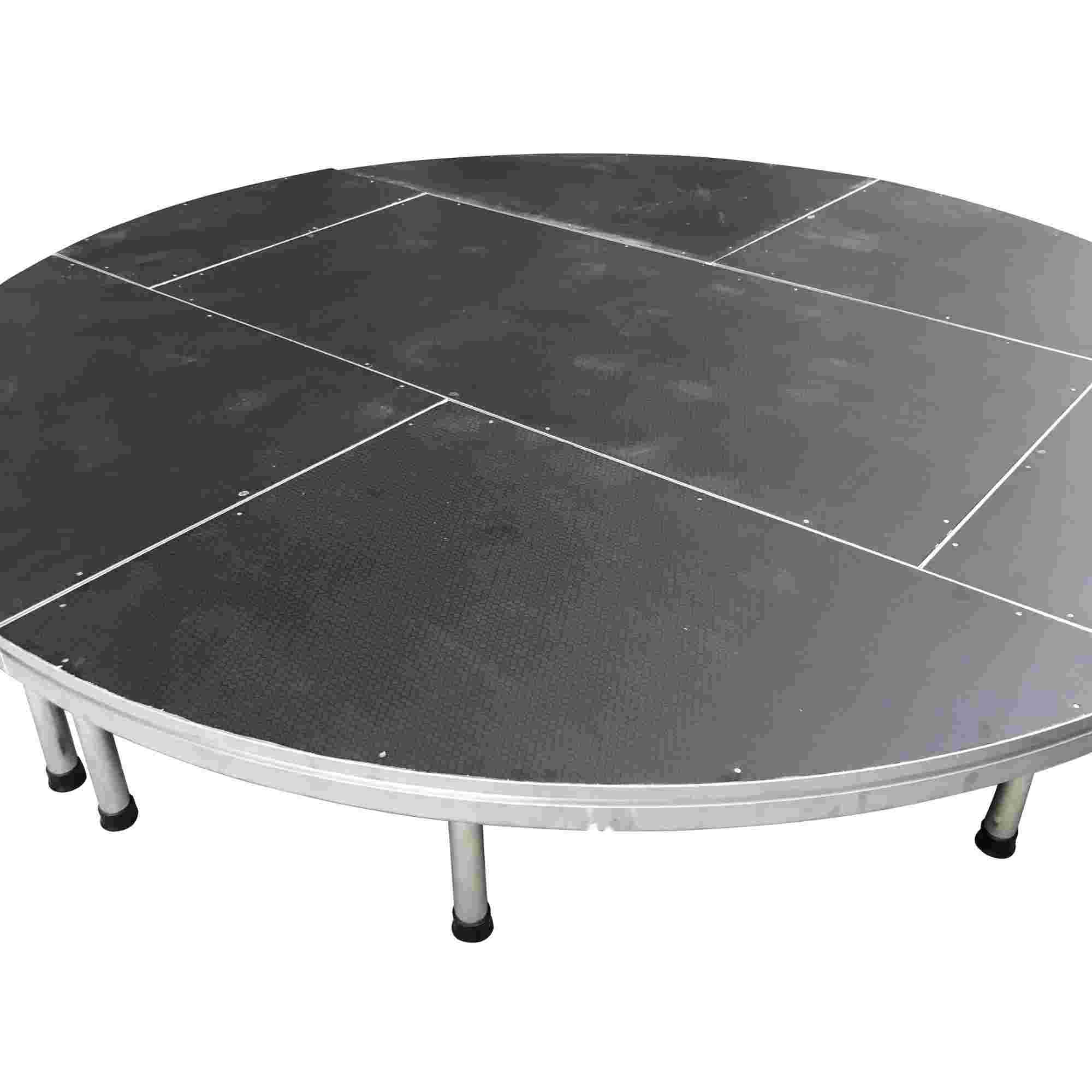 Adjustable Height Stage with Aluminum Stage Stairs Easy Assemble ...