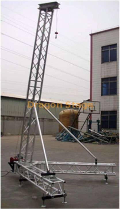 PA Tower Aluminum Truss Aluminum Speaker Truss Stand Tower for Line Array Sound System Stage ...