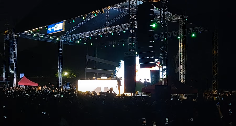 Outdoor Concert Square Stage Truss Structure With Event Tent from China ...