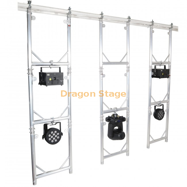 Truss Adjustable Pipe Clamps for U-FRAME 50 To Hang Moving Head from ...