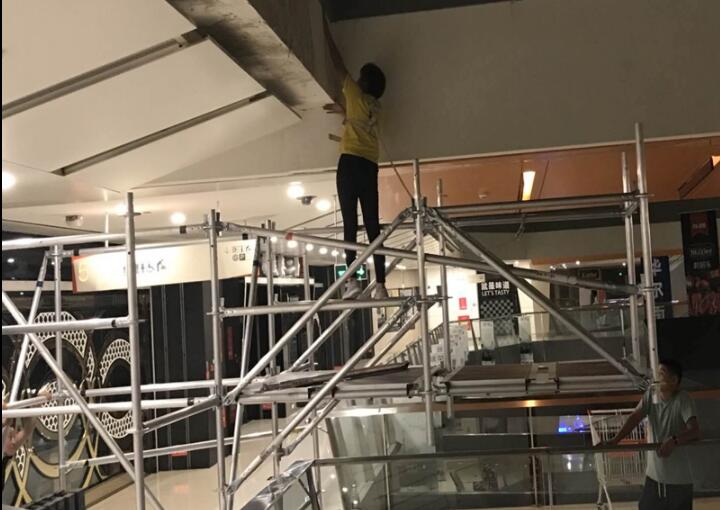 aluminum cantilever scaffold brackets from China manufacturer - DRAGON ...