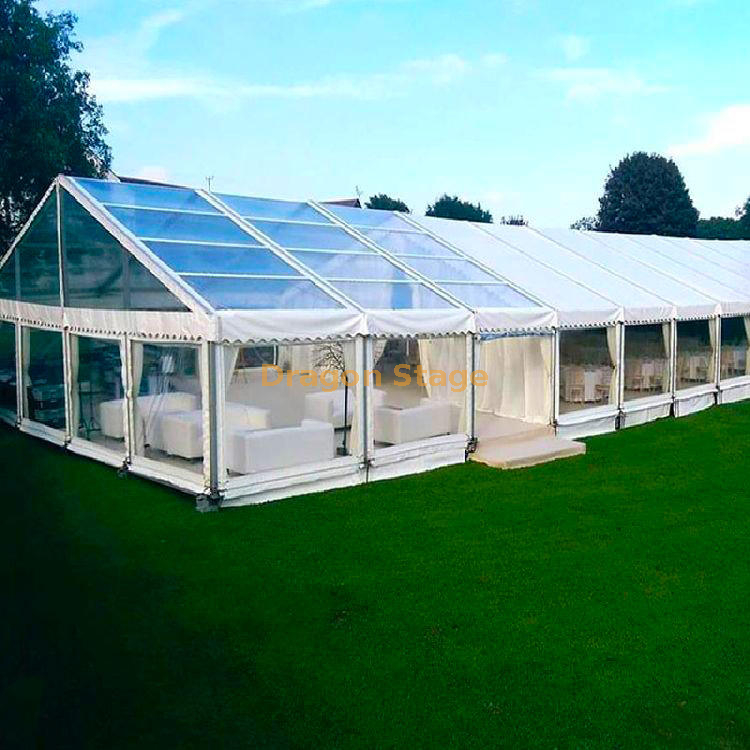 A Shape Clear Outdoor Aluminum Wedding Party Marquee Tent Glass ...