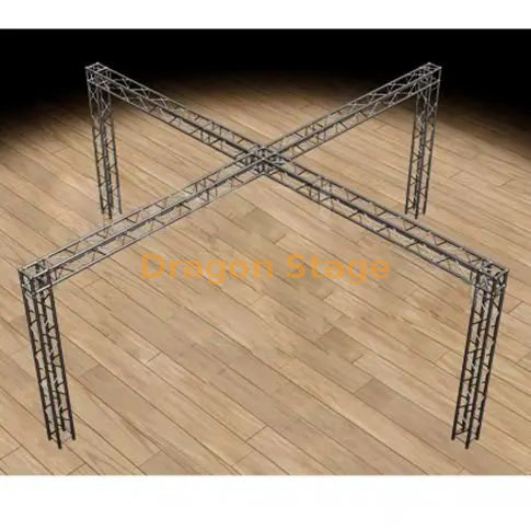 Global Truss 20'x20' X Shaped Trade Show Booth / Exhibit System ...