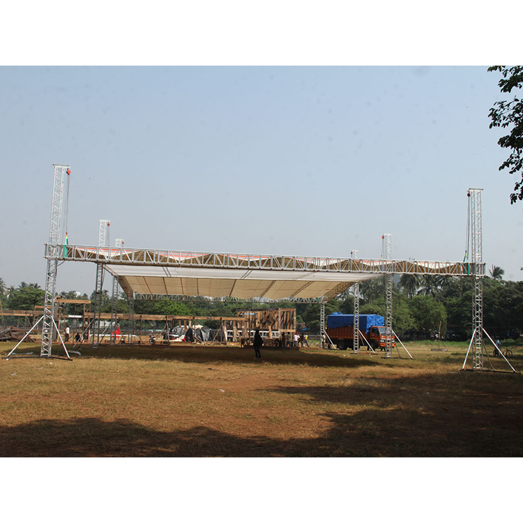 8 aluminum outdoor truss pillars