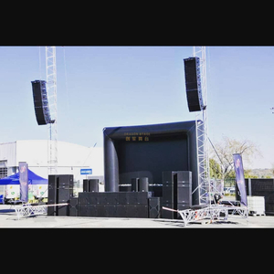line array speakers' sound solution for outdoor professional concert ...