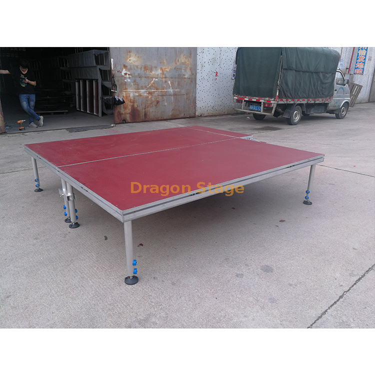 aluminum quick stage platforms with stairs 16 pieces from China ...