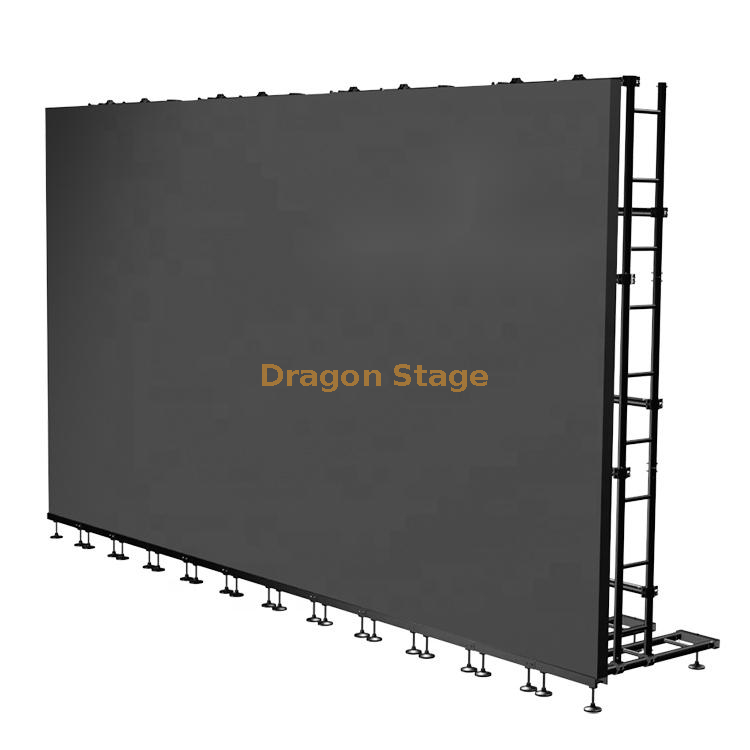 Aluminum Ground Support Stack Truss Portable Display Stage Led Truss ...