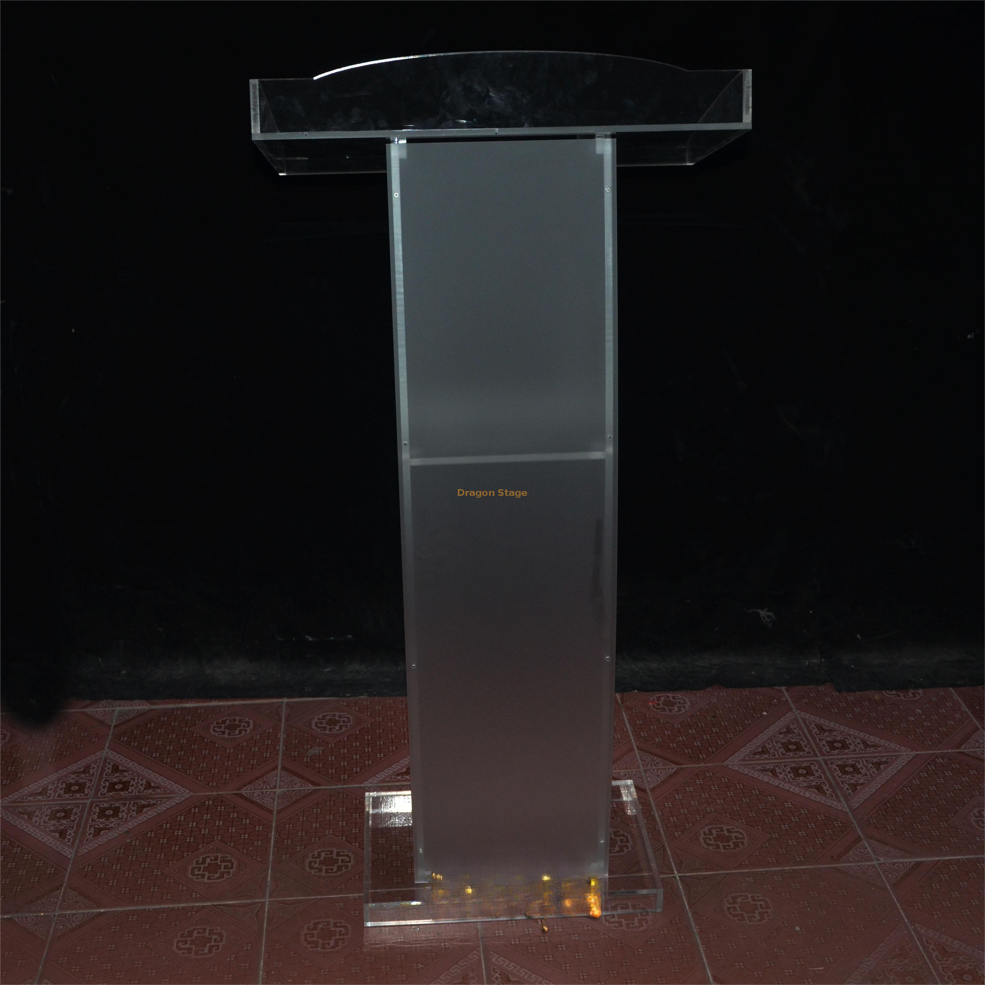 Acrylic Crystal Speech Podium, Guest Podium, Welcome Podium, Reception ...