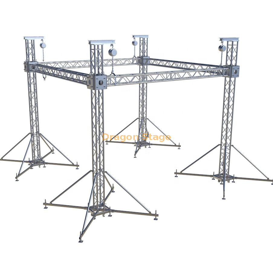 Layher Stage with Frame Truss System 8x6x6m from China manufacturer ...