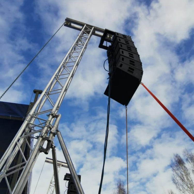 Portable Aluminum Tower Sound Truss from China manufacturer - DRAGON STAGE
