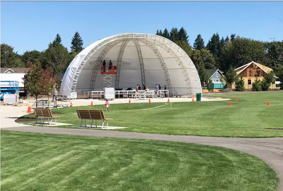 Arched Aluminium Roof Trusses Layout for Event Outdoor from China ...