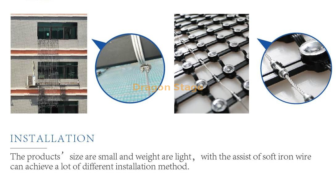 LED P50 Outdoor Net Screen from China manufacturer - DRAGON STAGE