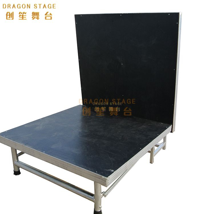 Folding Stage Folding Aluminium Portable Stage 4x8ft-H0.41-0.61m from ...