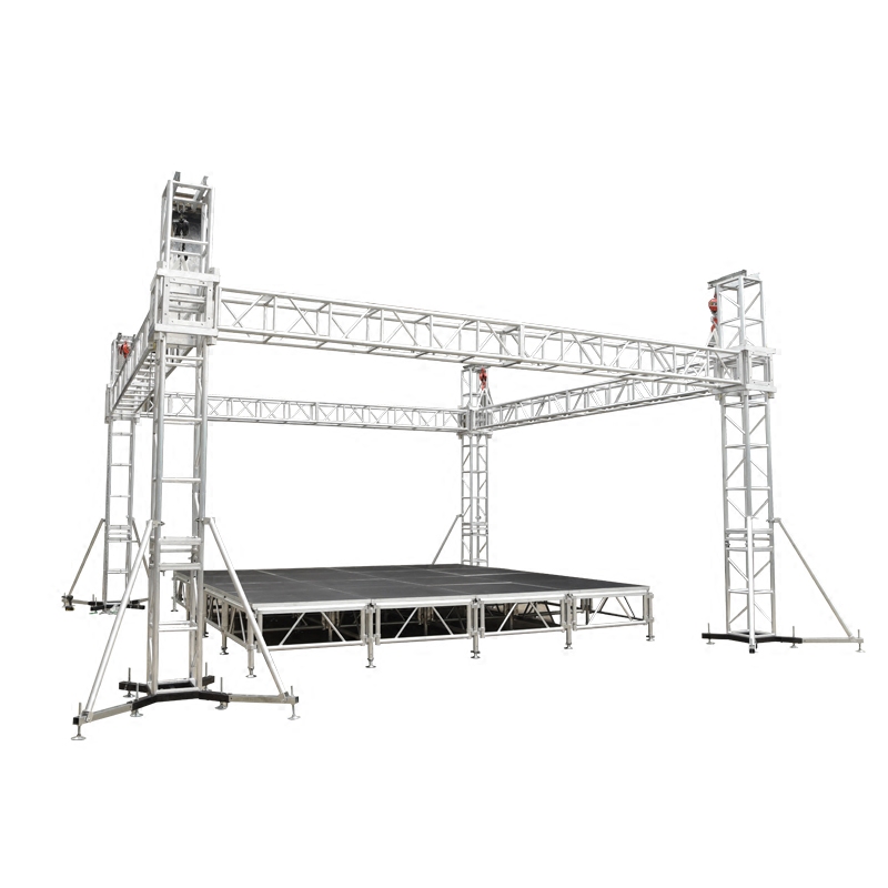 300x300cm Revolving rotating stage show truss from China manufacturer ...