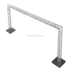 Goal Post Style Square Aluminum Truss Spigot Bolt System for Exhibition ...