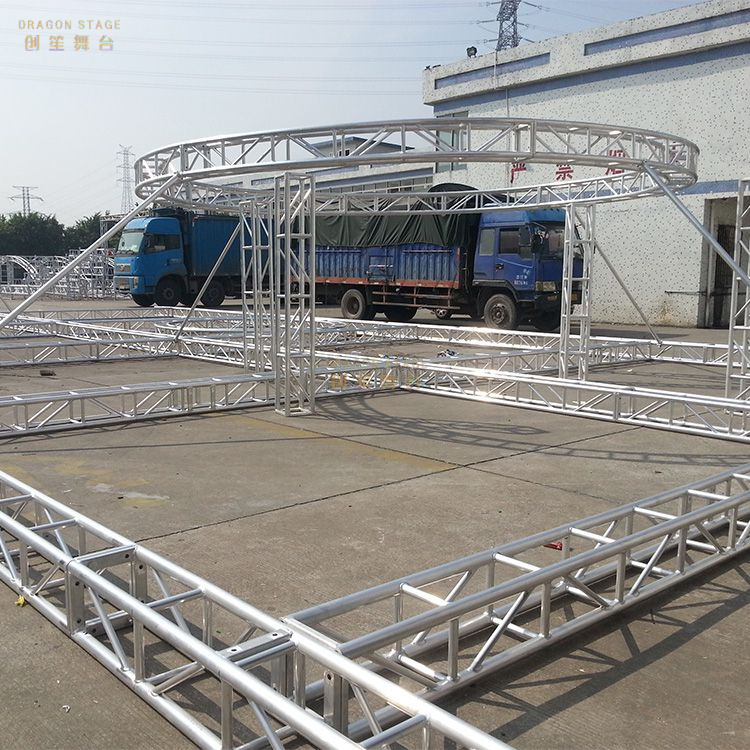 LED 20 foot circular truss display