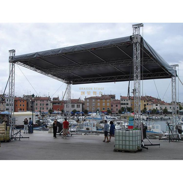 Aluminum Portable Small Stage with Canopy for Sale from China ...
