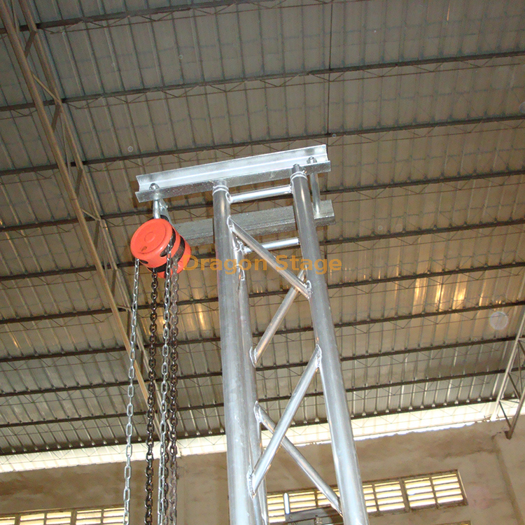 Top Part Top Section for Manual Chain Hoist of Conical Truss Tower from ...