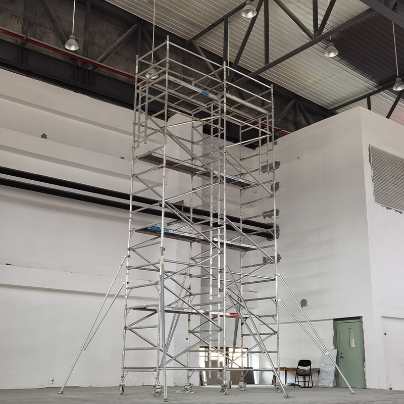 Aluminum Mobile Scaffold System with Wheels for Sale from China ...