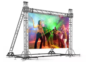 Aluminum Triangle Spigot Lighting Sound LED Screen DJ Wedding ...