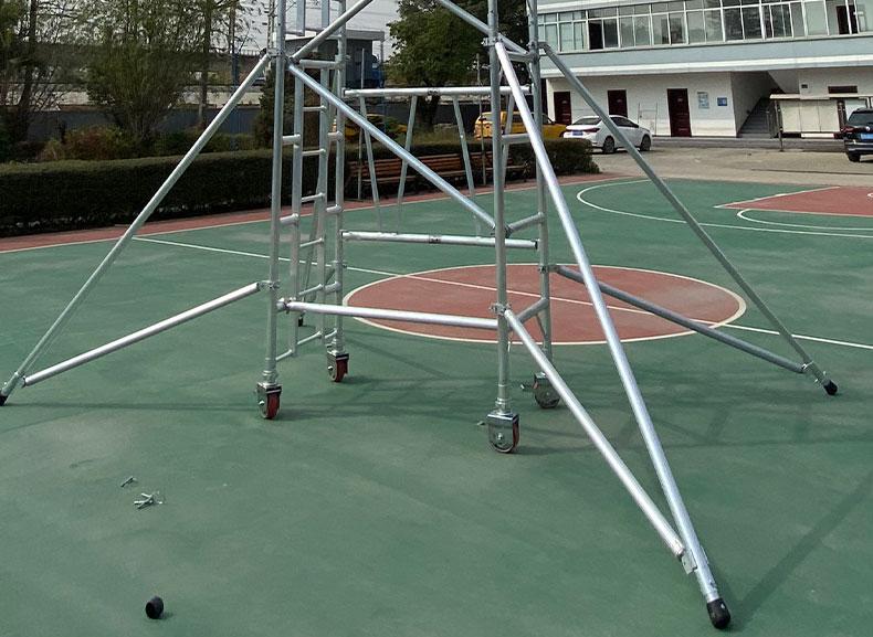 How Do You Use Scaffolding On Uneven Ground? - DRAGON STAGE