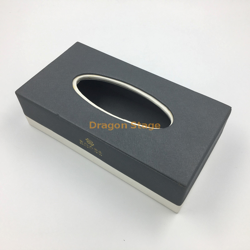 Wooden Box factory customized Custom Leather Hotel Consumable Box ...