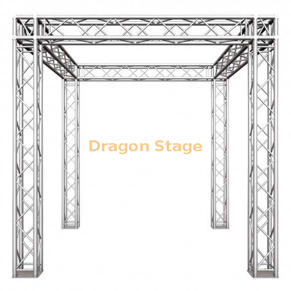 Truss 3x3x2.5m Trade Show Booth/Exhibit F34 Spigot Truss with Universal ...