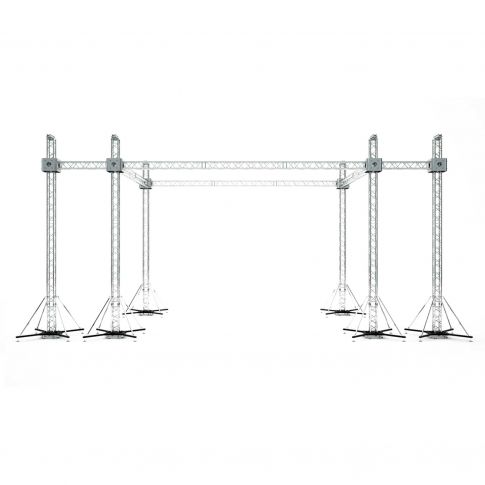 Truss Tower Stage Roofing System with 22x 9.84ft Square Segments ...