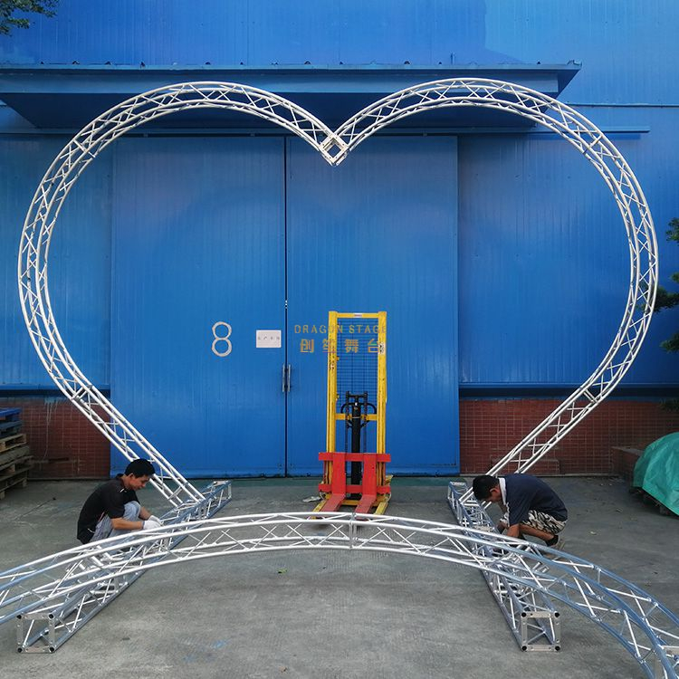 20x20 Round Truss Display with Roof from China manufacturer - DRAGON STAGE