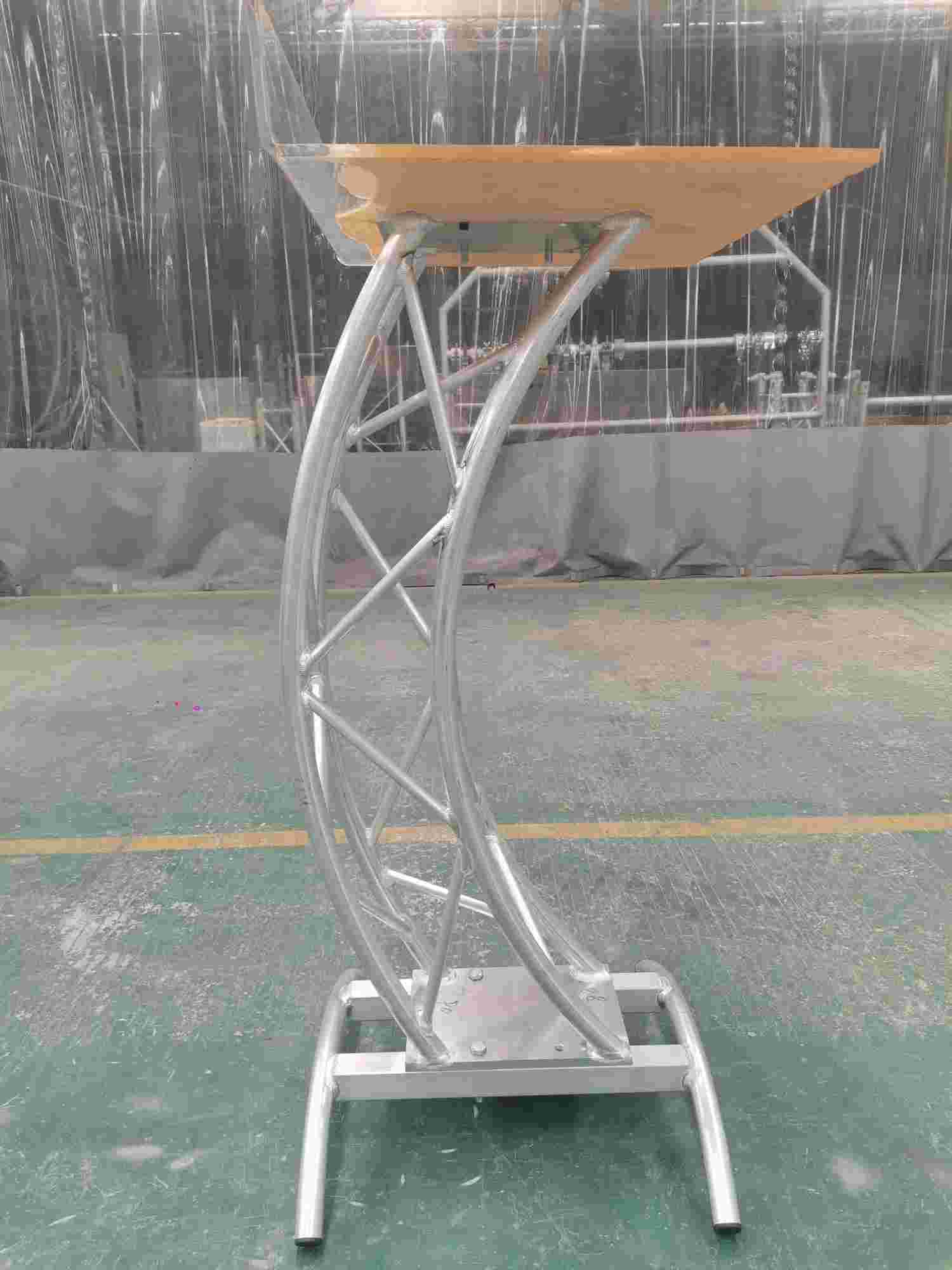 Aluminium Portable Church School Speech Podium Stand Lectern/ Podium ...