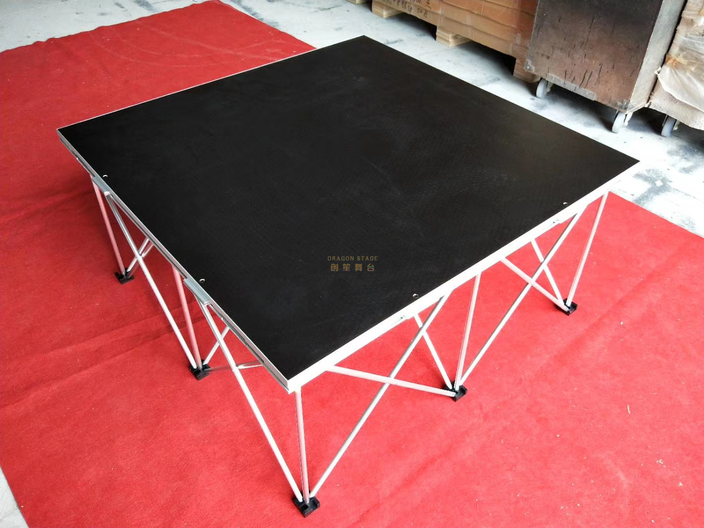 Aluminum Fixed Smart Portable Stage Riser 8x6m Height: 0.6m from China ...