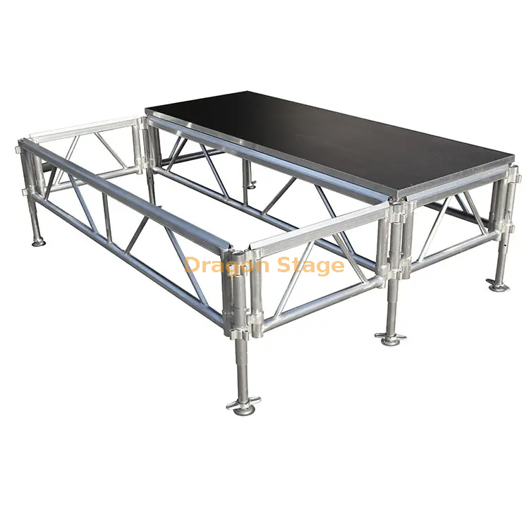 Lightweight Aluminum Easy Affordable Modular Portable Stage Systems ... Lightweight Aluminum Easy Affordable Modular Portable Stage Systems ...