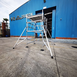 Portable Foldable Scaffolding Aluminium Mobile Scaffold Folding from ...