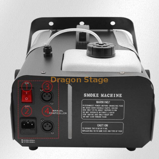 Small Indoors Fog Machine Kit Gas Harbor Freight 1500W 1200W 1000W Fog ...