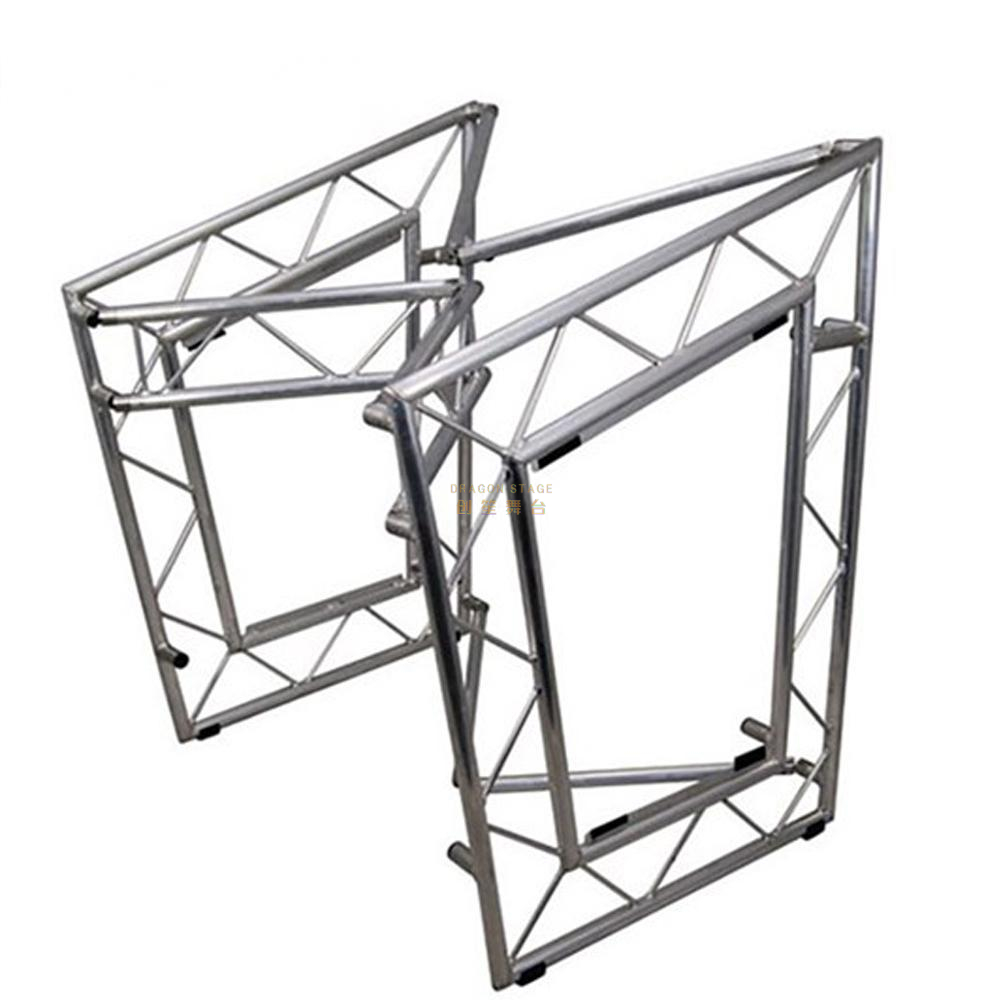 LED Aluminum Folding Mobile DJ Booth XPRS DJ Booth Trussing Stand For ...