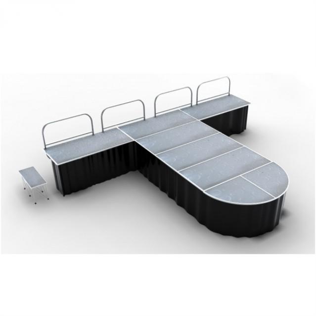 T Shaped Mobile Concert Runway Platform from China manufacturer ...