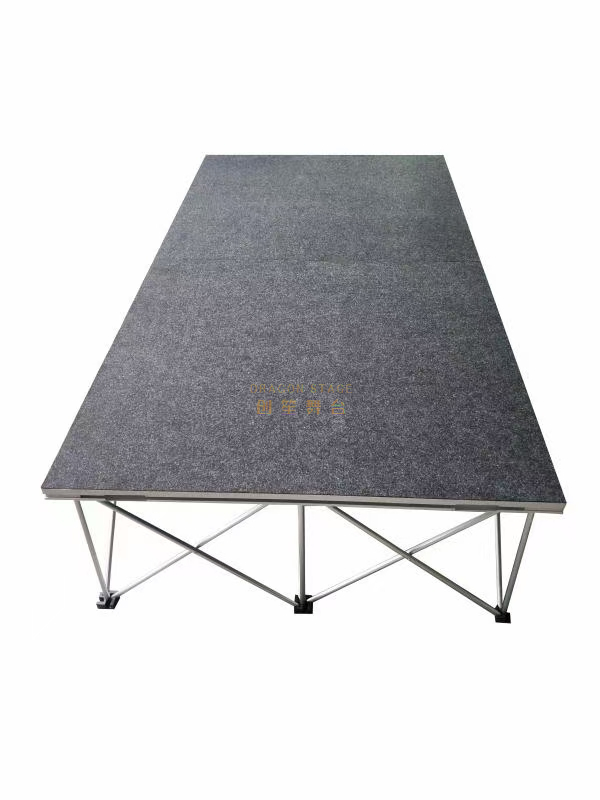 Aluminum Fixed Smart Portable Stage Riser 8x6m Height: 0.6m from China ...