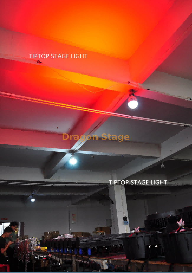 18 Beads Six-in-one Single-layer Point-controlled Wall Washers for cafe ...