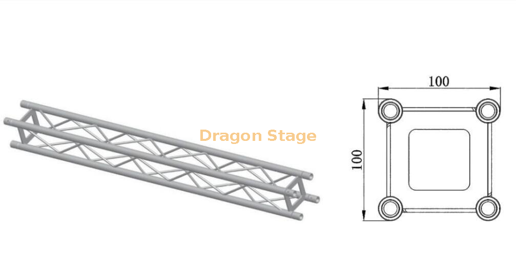 Aluminum Spigot Truss 100mm Global Truss F14 from China manufacturer ...
