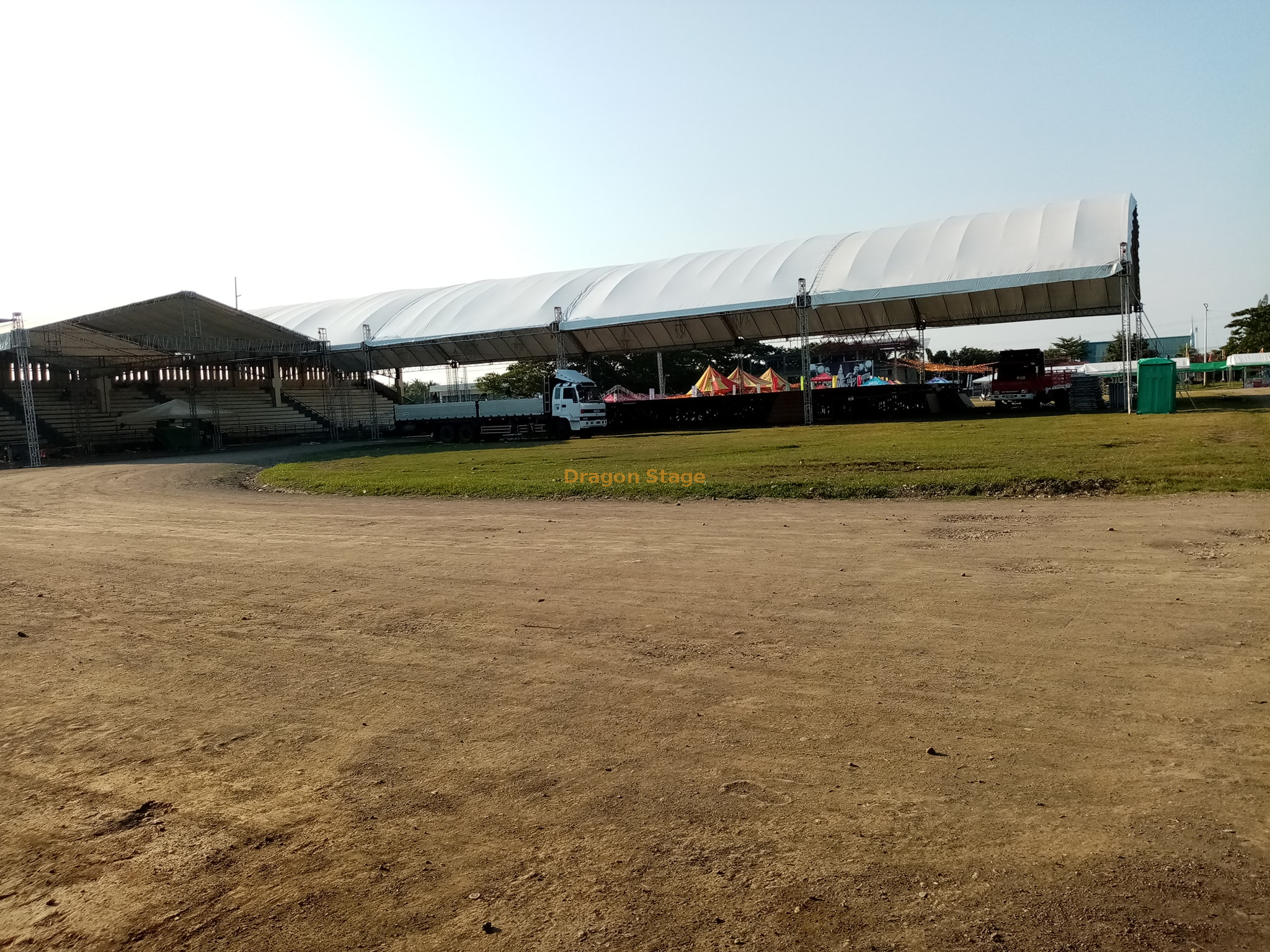 Mega Tent Arc Dome Truss System for Big Event Steel Arc Frame from ...