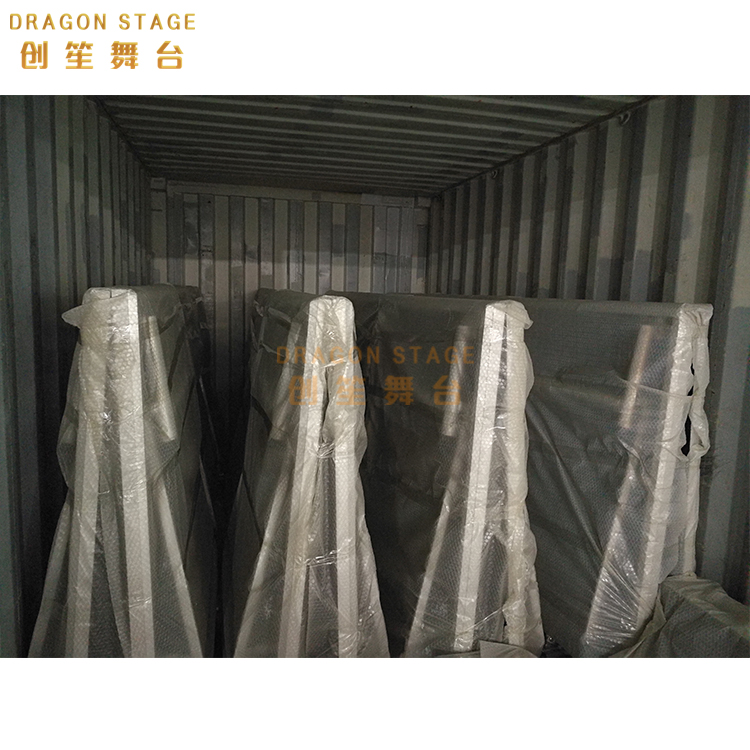 Folding Stage Folding Aluminium Portable Stage 4x8ft-H0.41-0.61m from ...