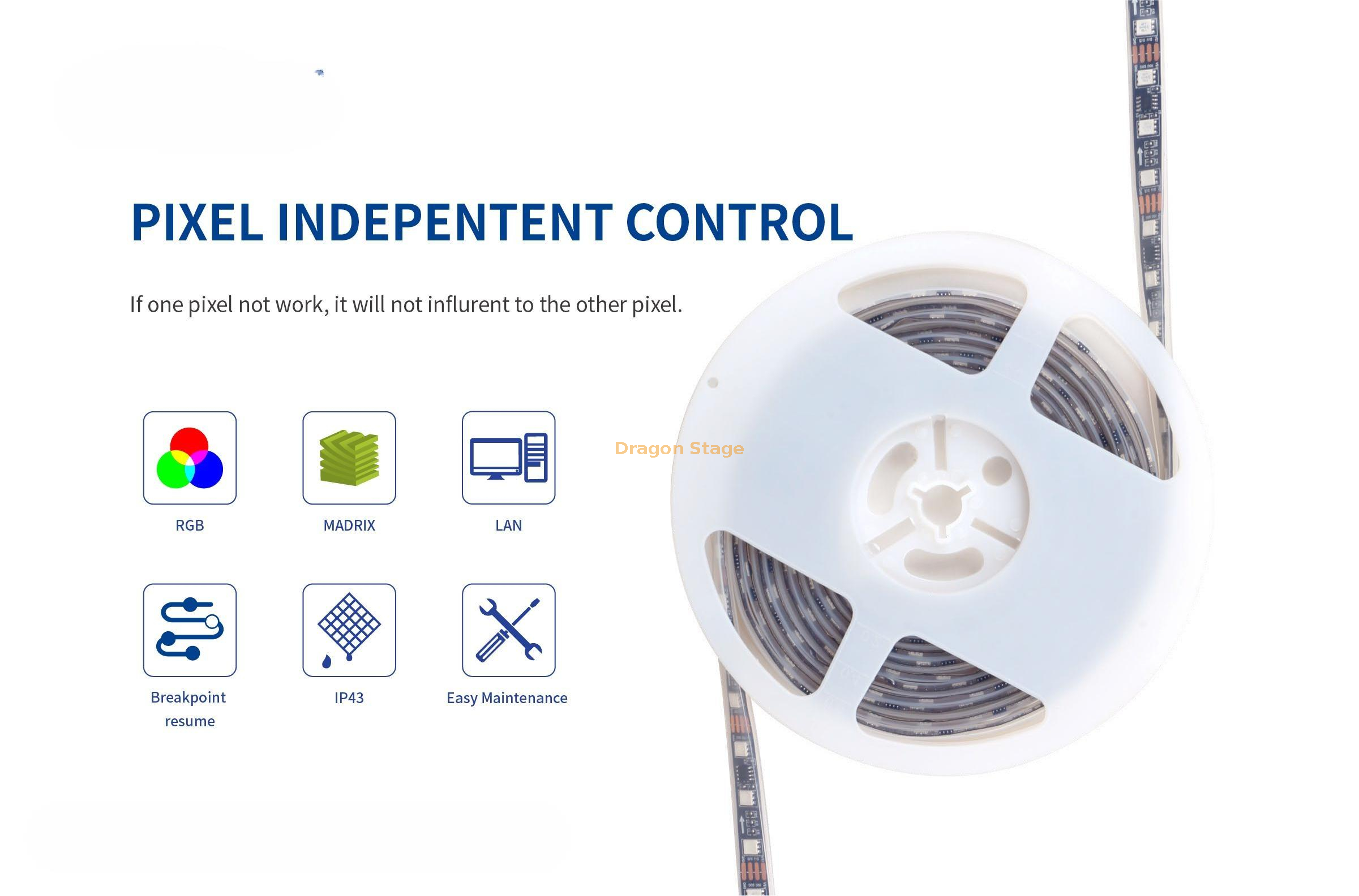 Pixel Independent Control LED Matrix Strip Light from China ...