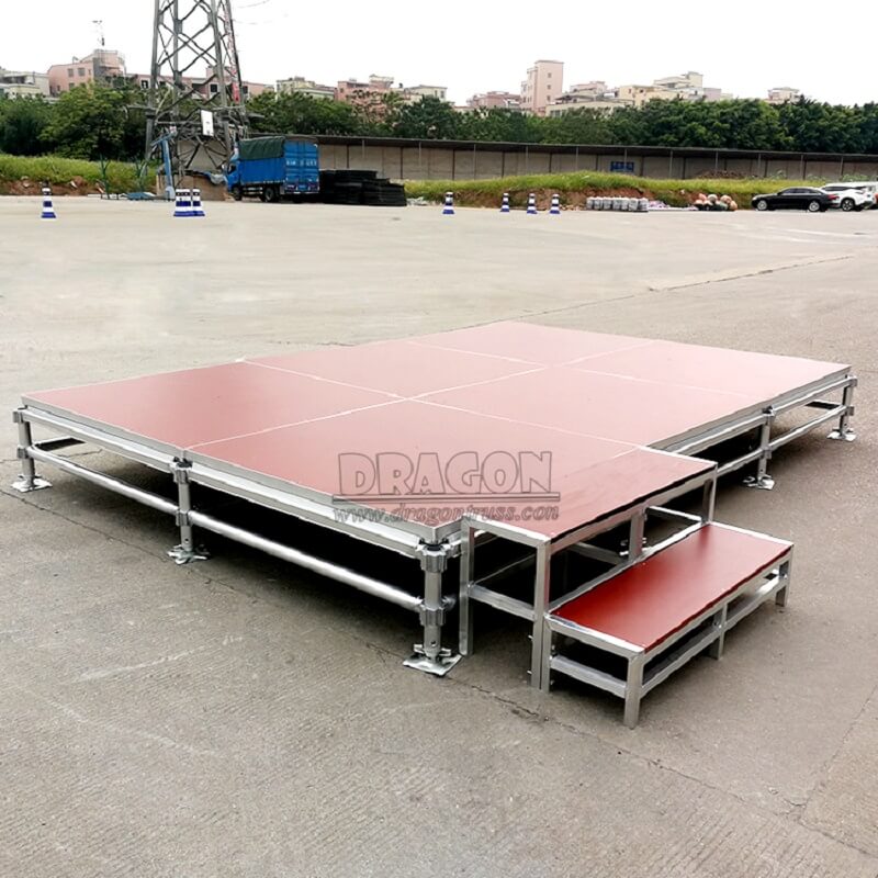 portable aluminum park Square Stage from China manufacturer - DRAGON STAGE
