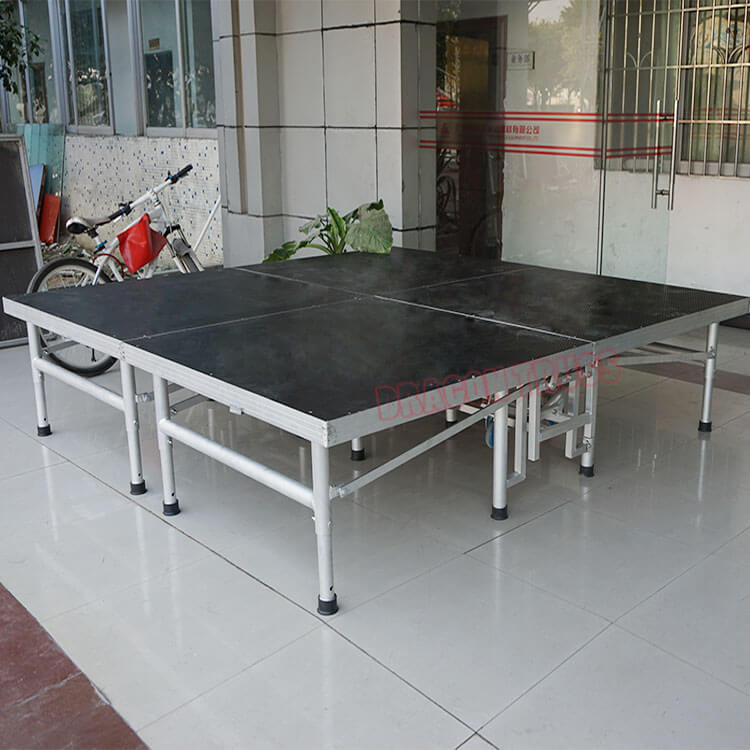 Folding aluminum park Square Stage from China manufacturer - DRAGON STAGE