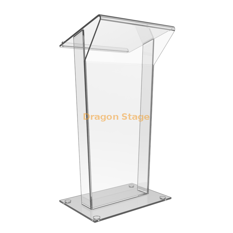 Plexiglass Lecture Platform Conference Room Lecture Platform European Pulpit Reception Platform