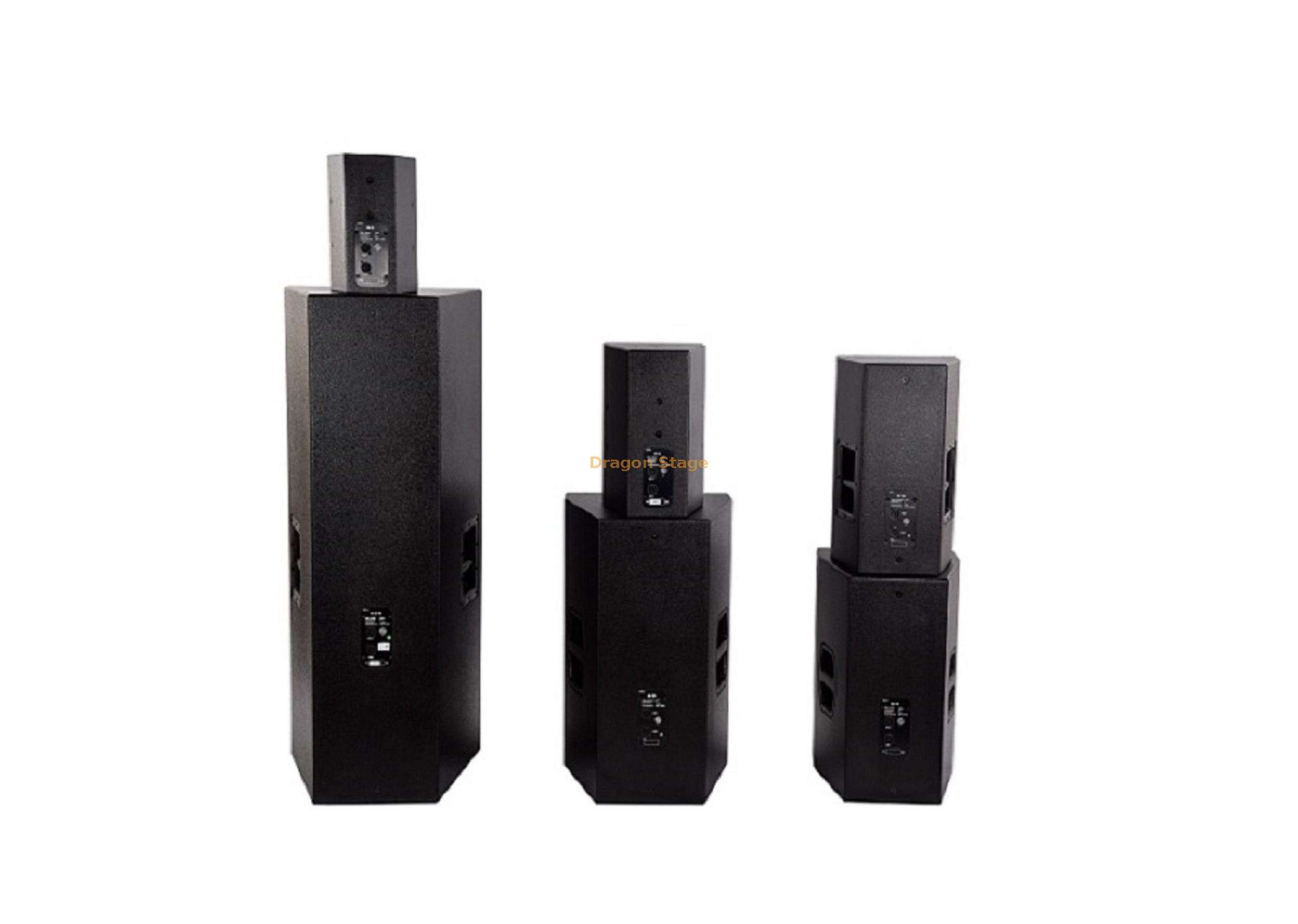 PA System Speaker Professional Sound System Powered Pa Speaker Dual 15 ...