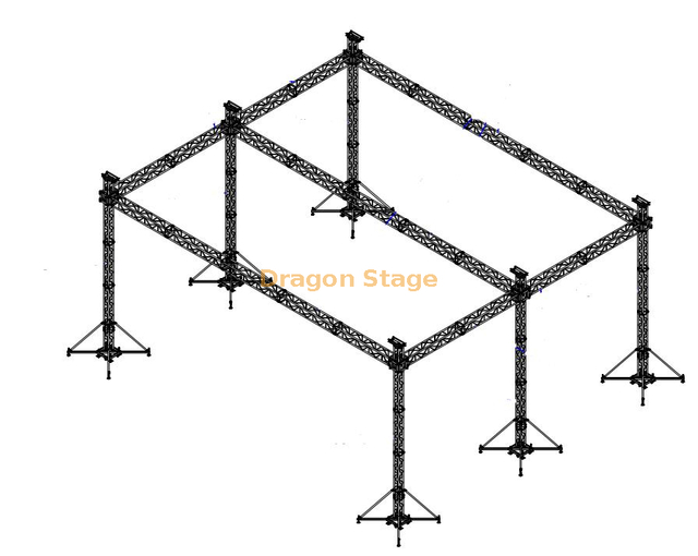 China Aluminum Stage Frame Truss Structure manufacturers, Aluminum ...