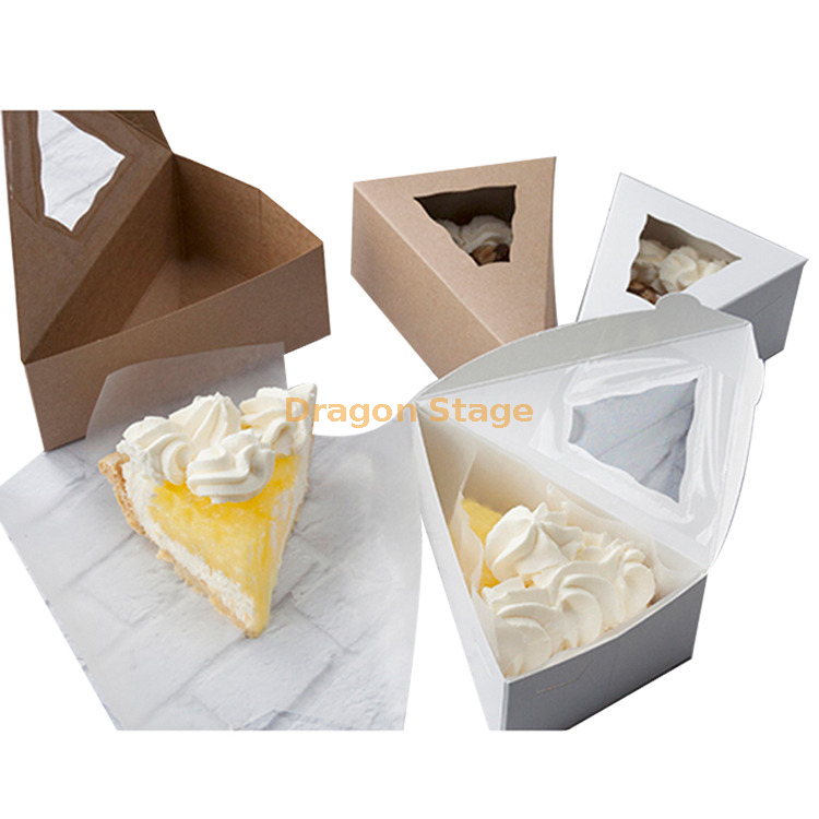 Custom personalized triangle packaging paper boxes christmas white ...