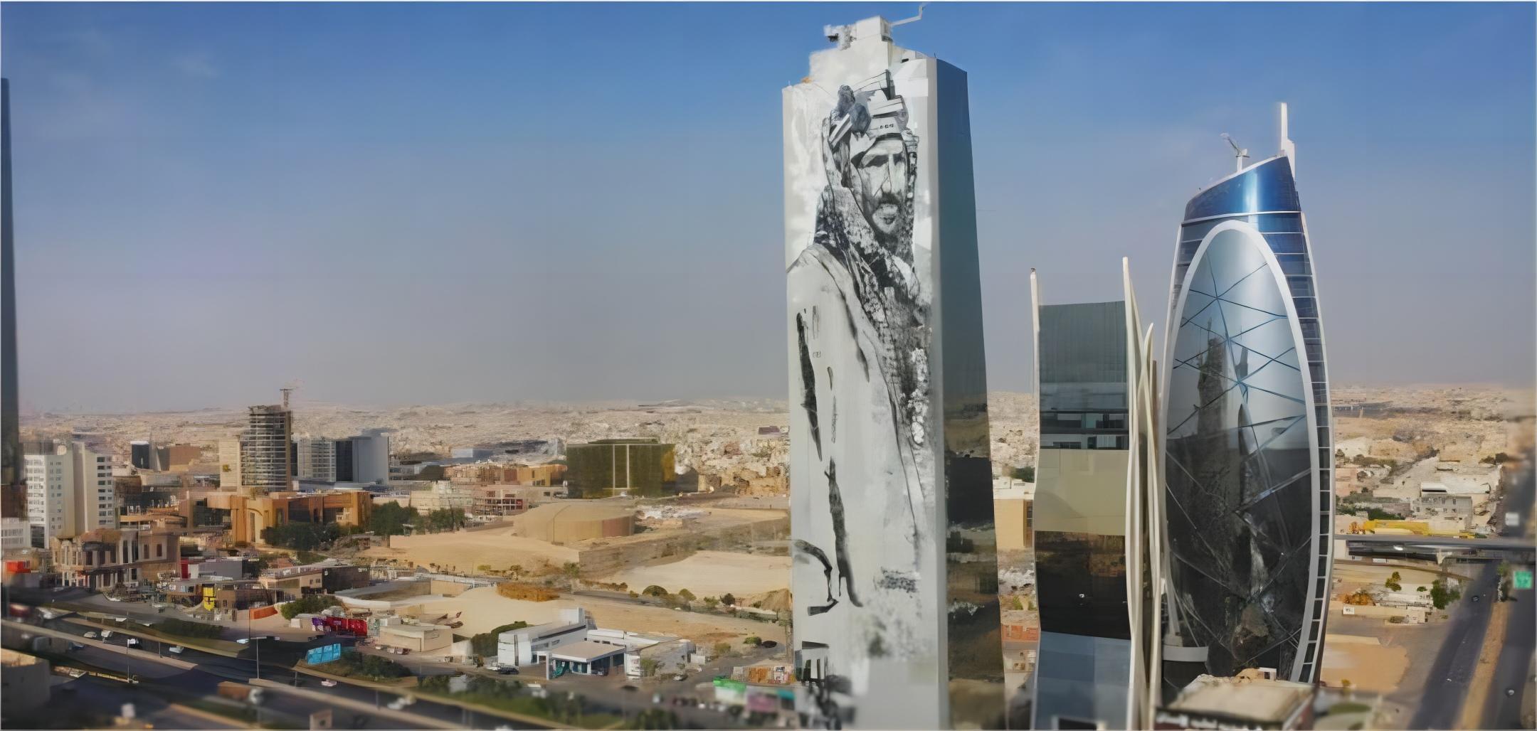 Saudi Artists Paint the Largest Mural in the World - DRAGON STAGE