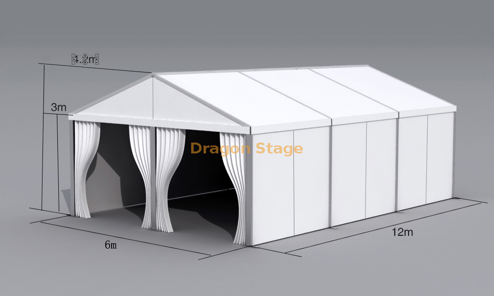 36x6x3m Outdoor Party Tents for Winter from China manufacturer - DRAGON ...